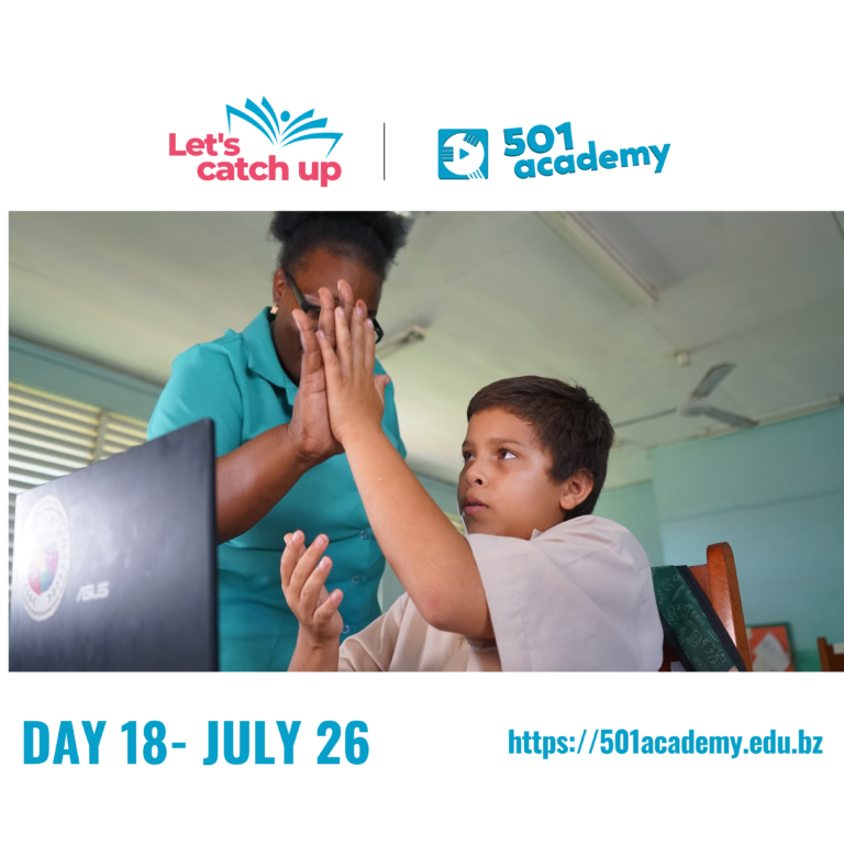 Let’s Catch up - 501academy