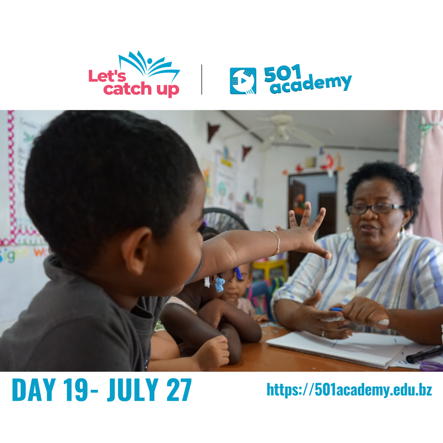 Let’s Catch up - 501academy